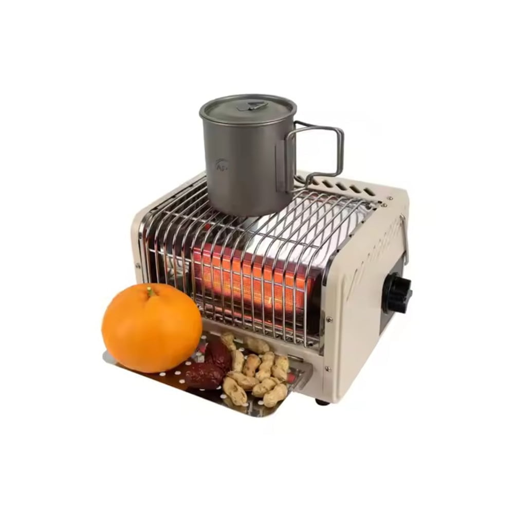 Vanelc Portable Propane Heater & Stove for Camping, 1500W Pocket Stove ...