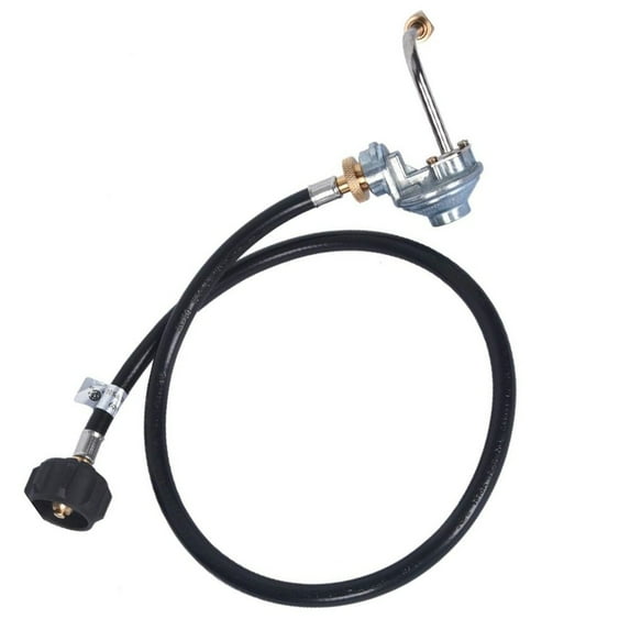 Portable propane pressure regulator suitable for 1-pound gas cylinders ...
