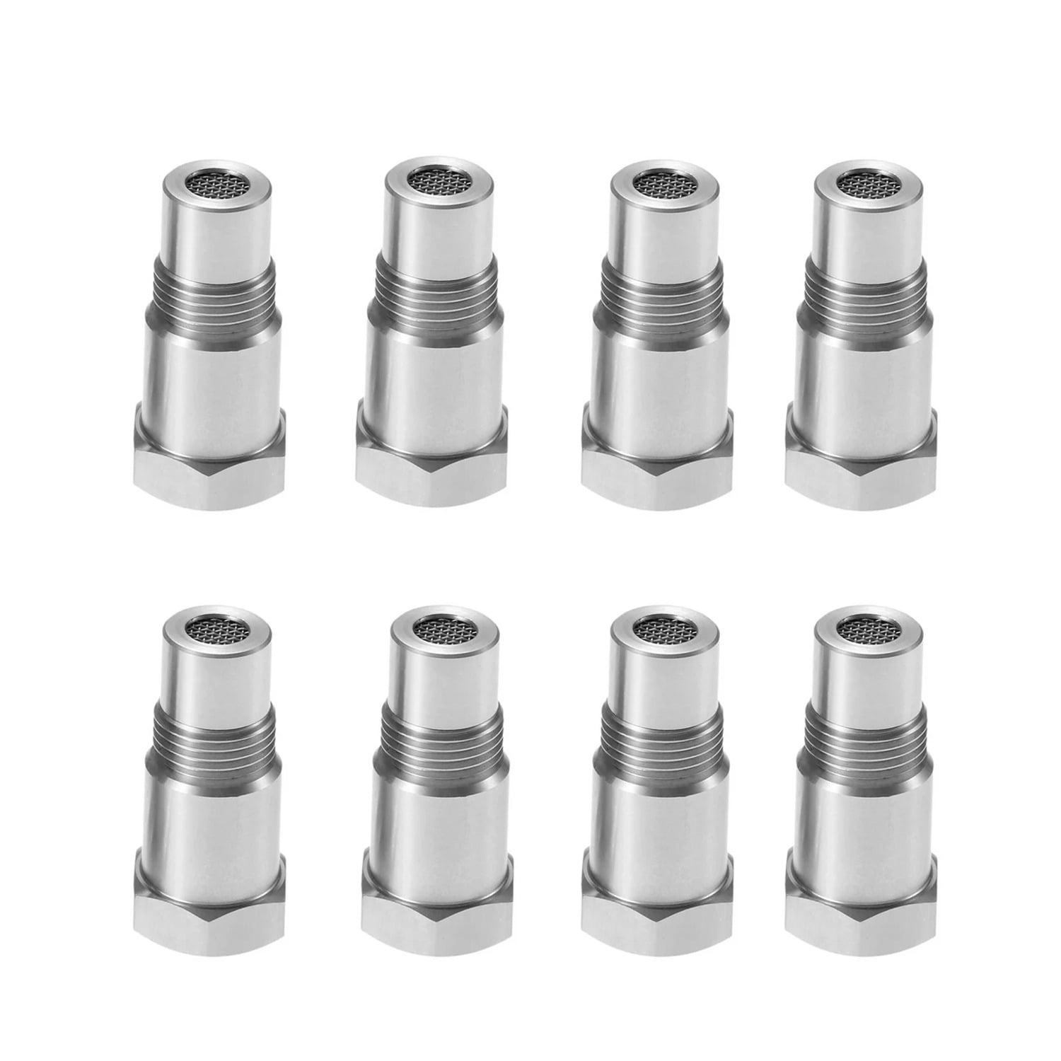 8Pcs M18X1.5 Car O2 Sensor, Small Oxygen Thread Spacer, CEL Check ...