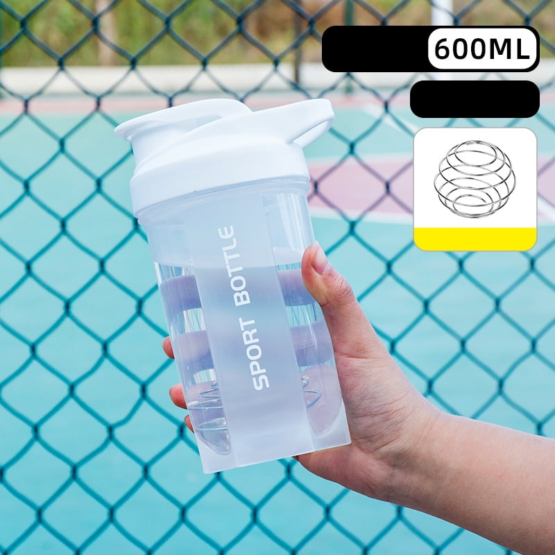 Portable Protein Powder Shaker Bottle Leak Proof Water Bottle For Gym ...