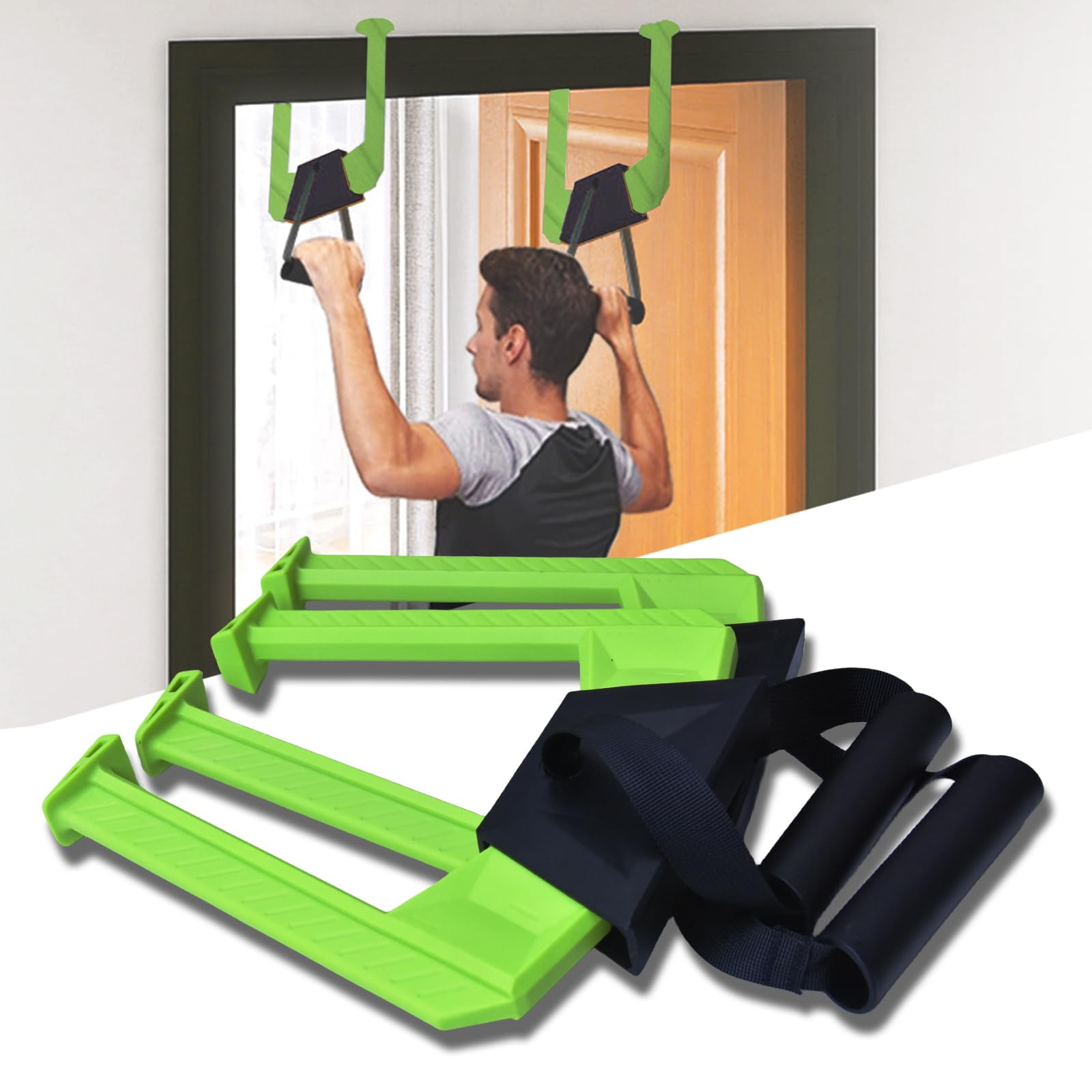 Portable Pull Up Bar,Pull Up Bar Door Frame for Work from Home Fitness ...