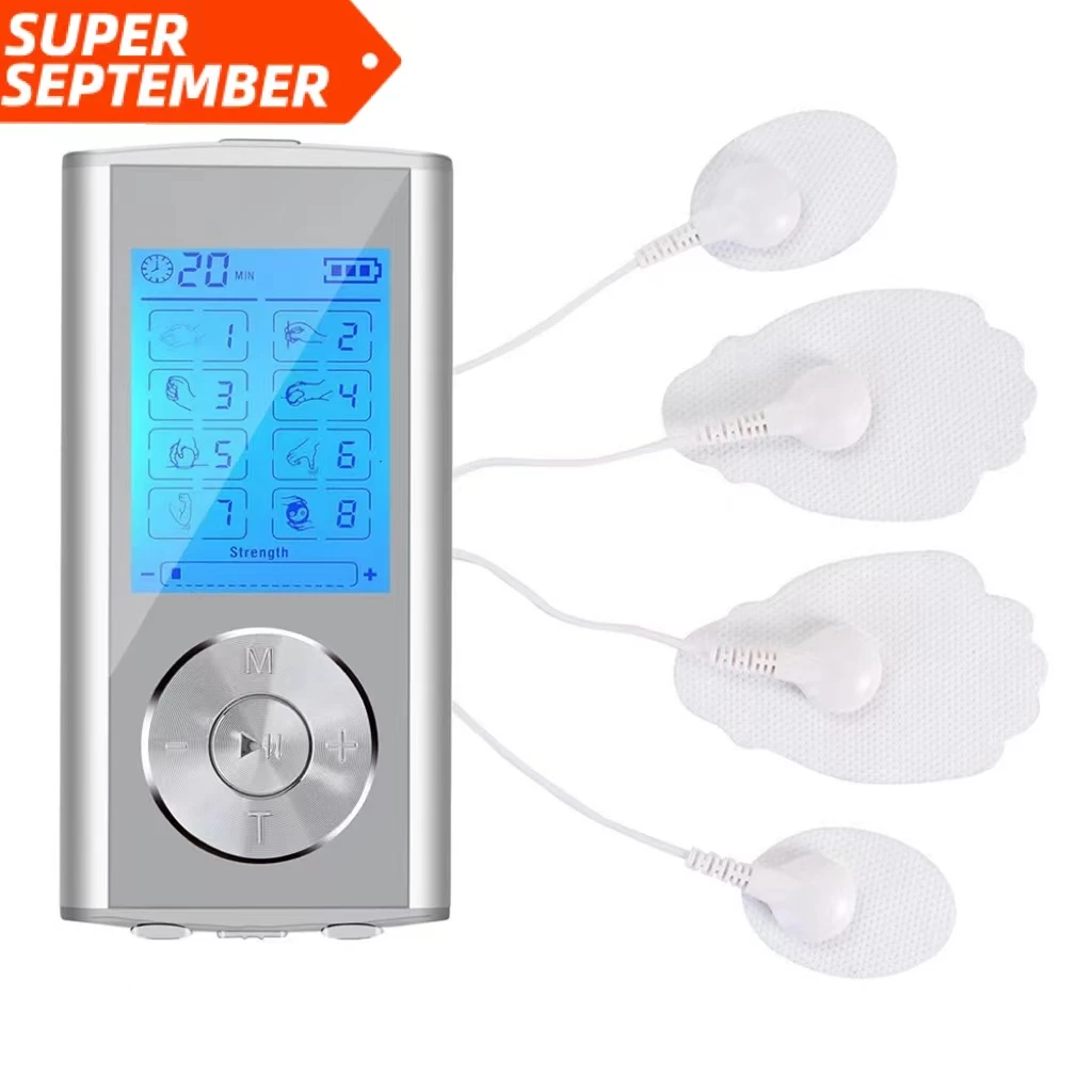 Portable Pulse Muscle Stimulator Neck Cervical Massage Patch EMS Mini ...