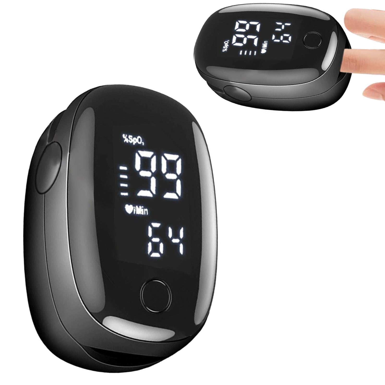 Portable Pulse_Oximeter_Fingertip Glucose_Monitor No Pricking_Fingertip ...