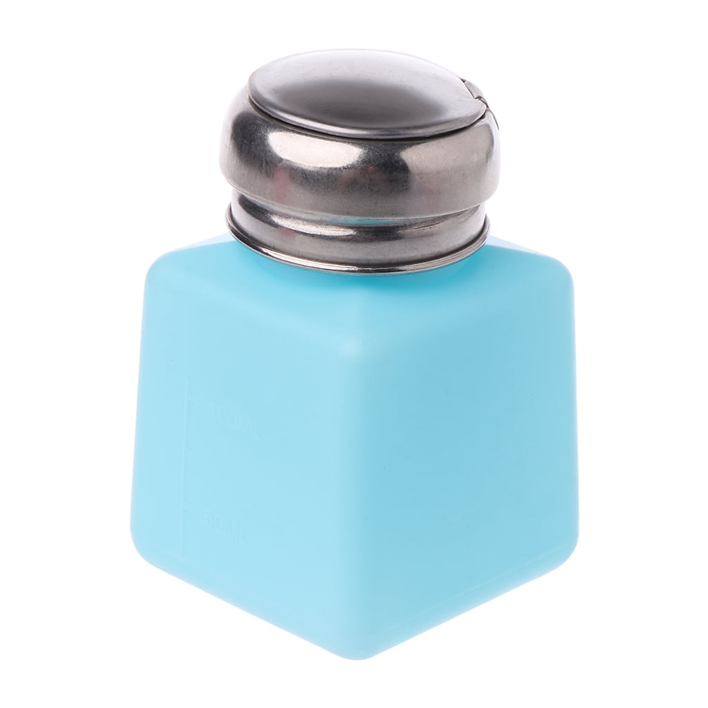 Portable Push Down Dispenser Bottle Plastic Square Press Pumping ...