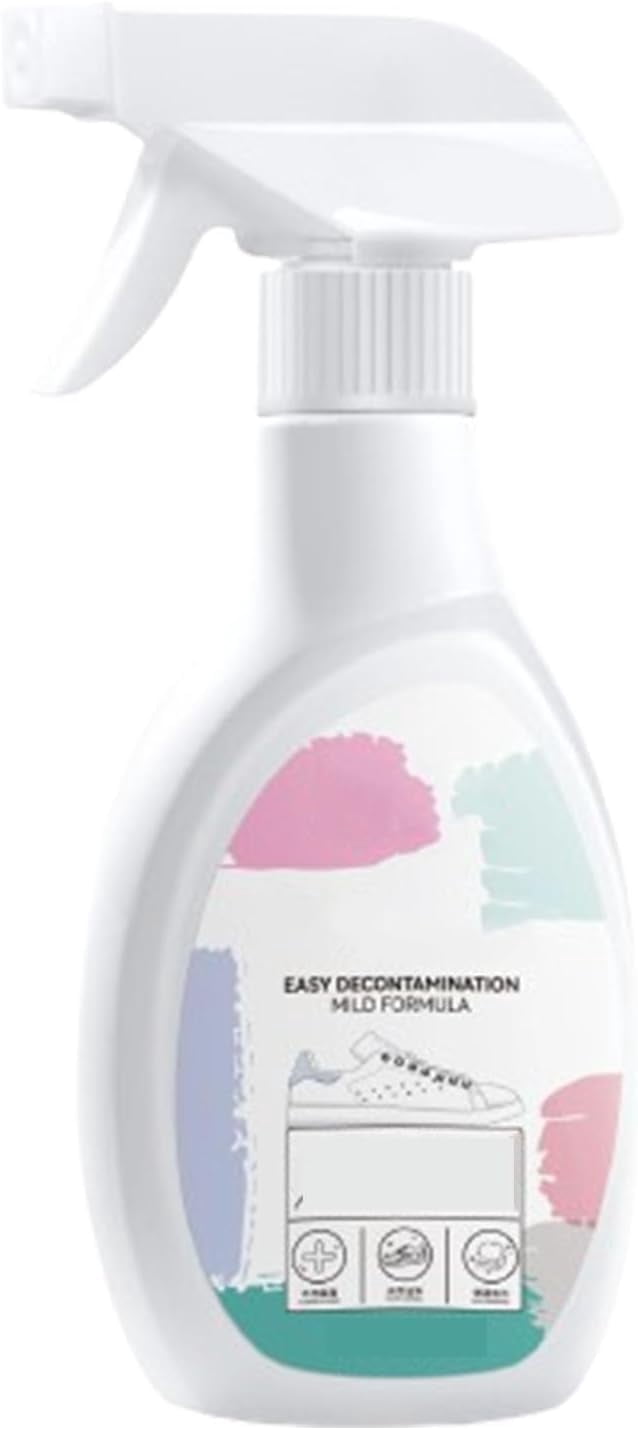 Portable Quick White Shoe Cleaning Spray,400ml Shoe Cleaner for ...