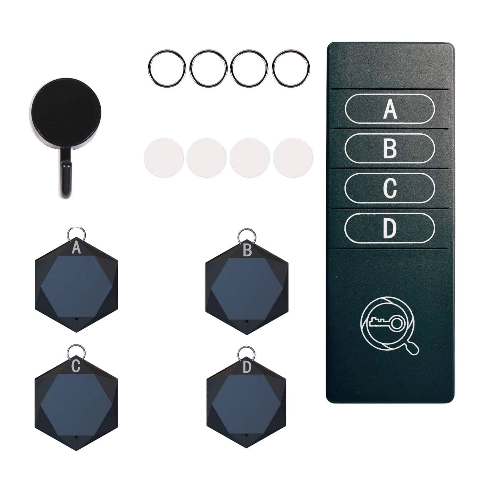 Portable RF Key Locator with 75-85dB Beeper Indoor & Outdoor Use for ...