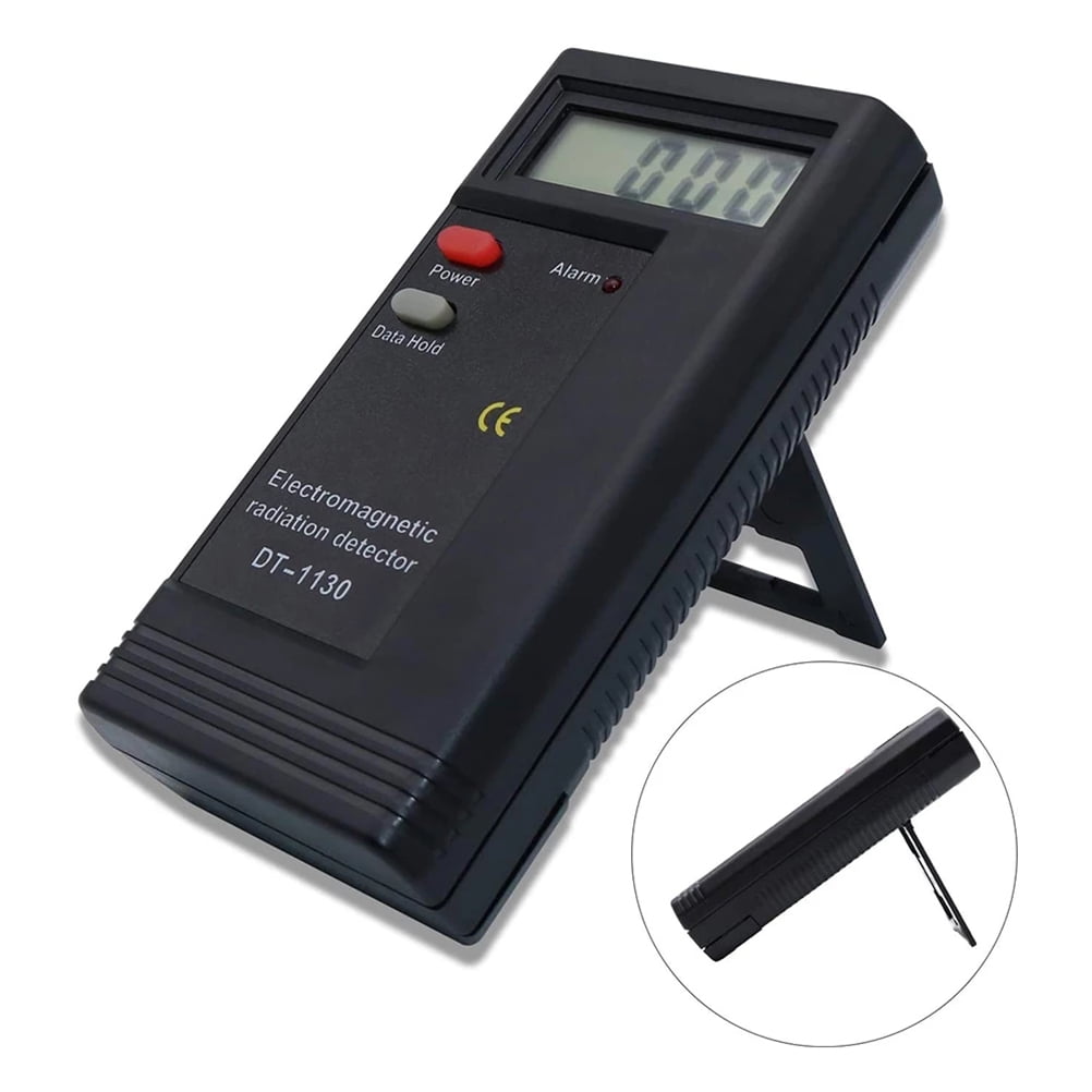 Portable Radiation Tester Dual Frequency Gauss Detector Electromagnetic ...
