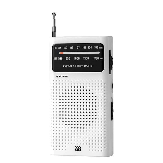 Portable Radio Transistor Radio Station Pocket Radio Small FM AM Radio ...