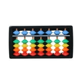 Portable Rainbow 7 Digits Abacus Arithmetic Soroban Enlightenment Math ...