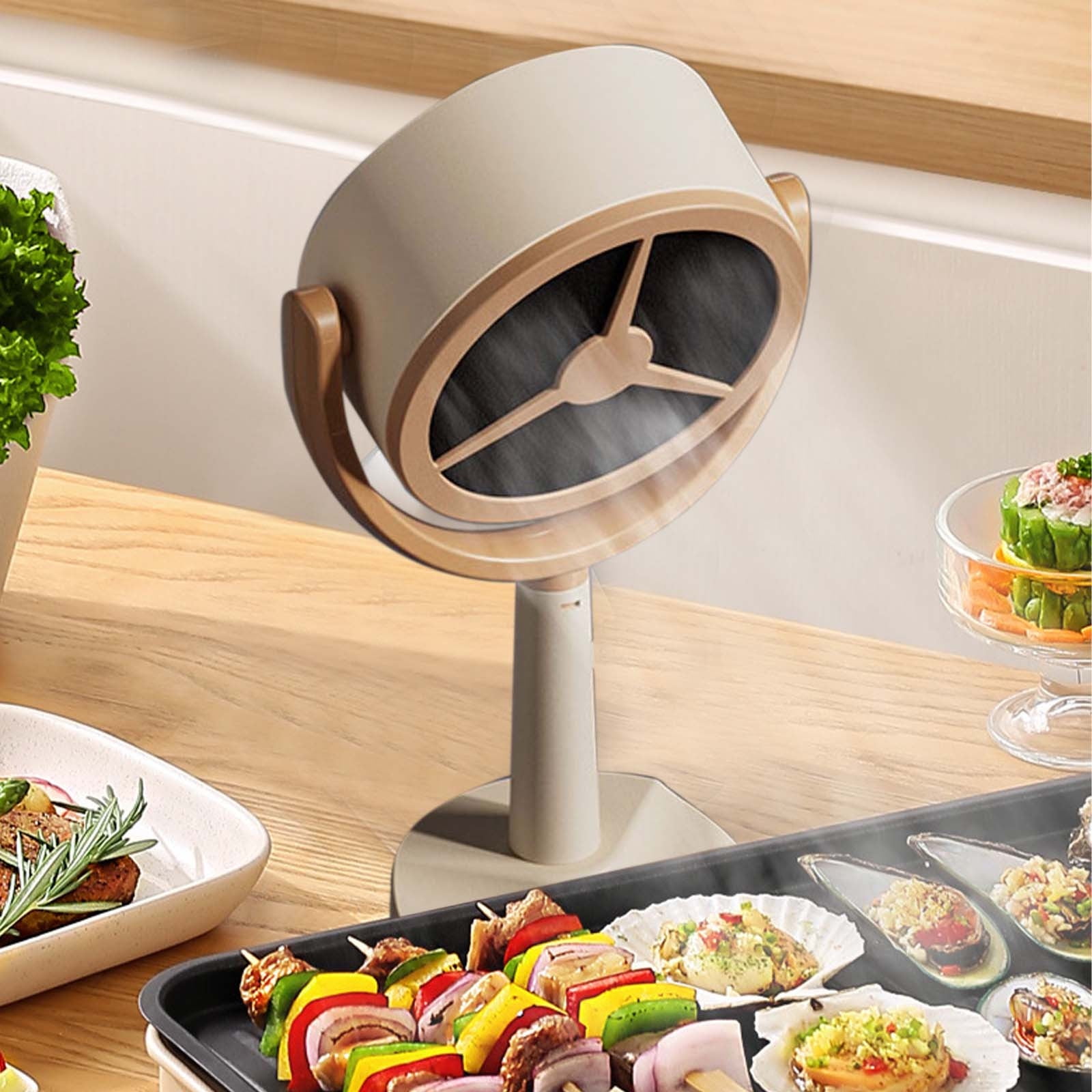 Portable Range Hood Exhaust Fan, Kitchen Car Office Ventilation, 3 ...