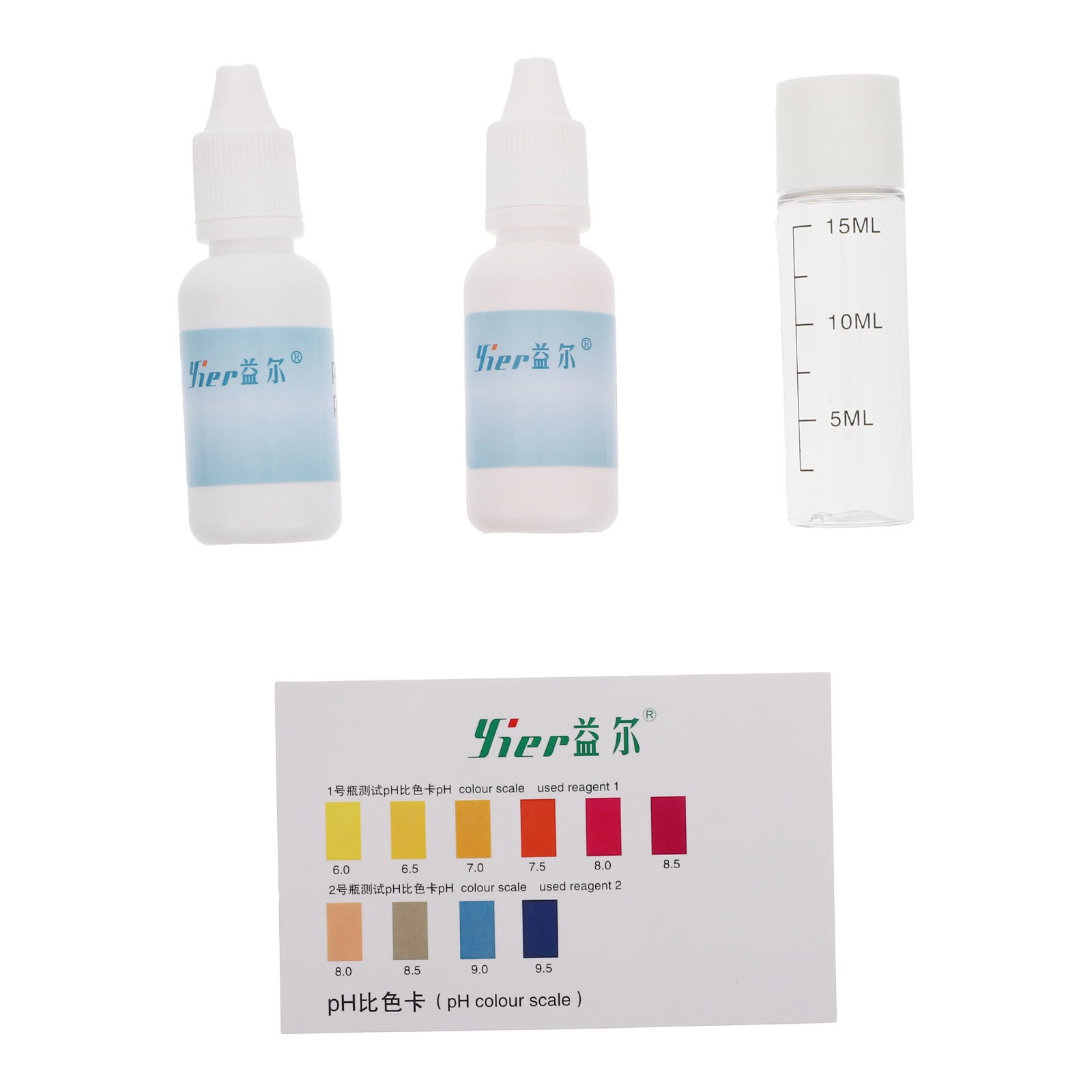 Portable Reagent PH Chlorine Testing Kit Water Quality Test Accessory ...