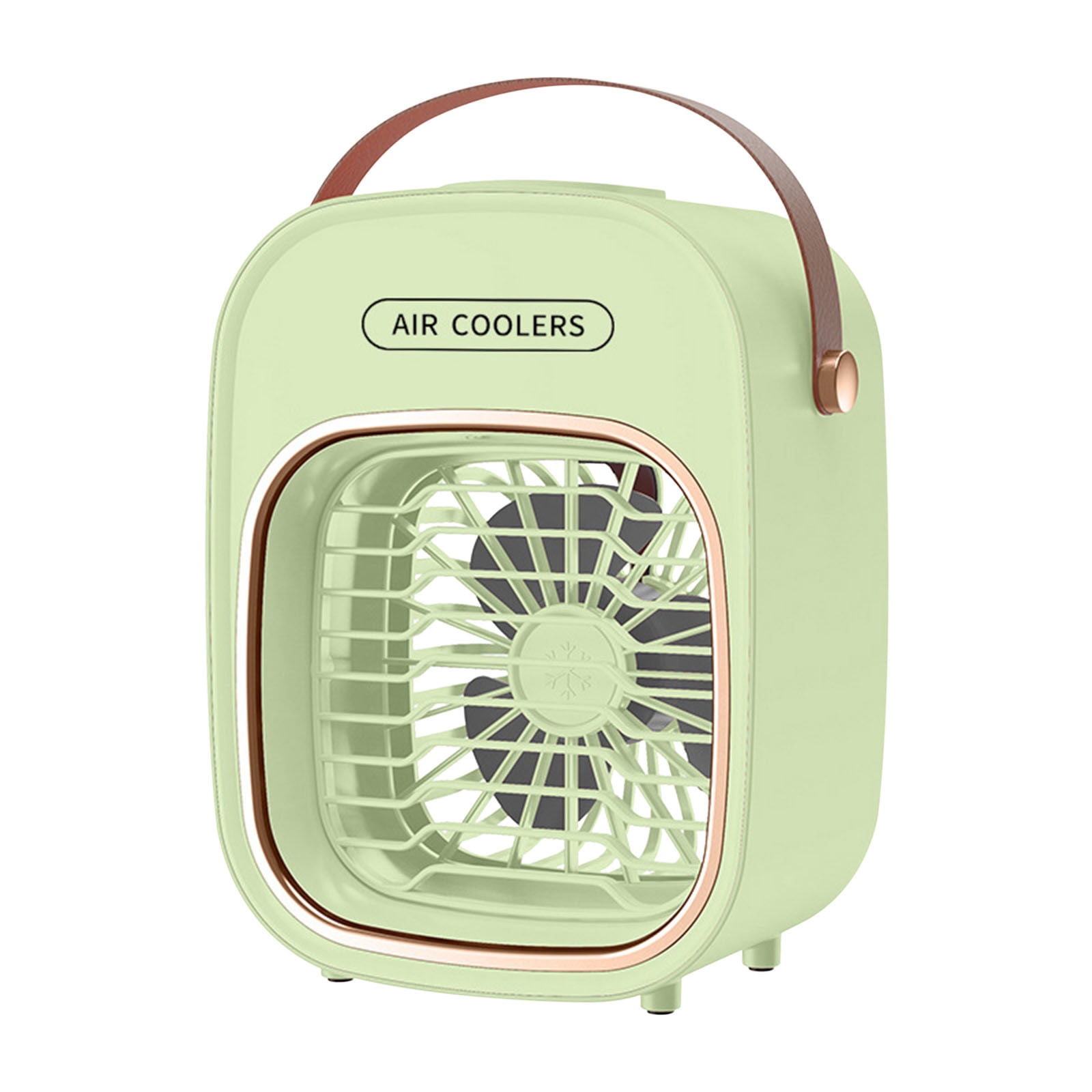 Portable Rechargeable Air Coolers Fan, Small Desk Fan : Handle Portable ...
