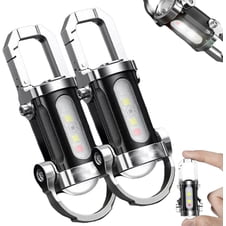 Rechargeable Keychain Flashlights for Outdoors and Everyday Use