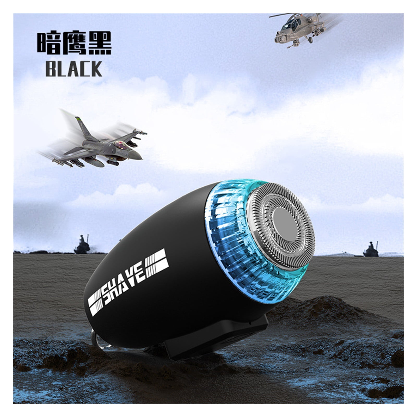 Portable Rechargeable Double Single-blade Electric Men's Shaving ...