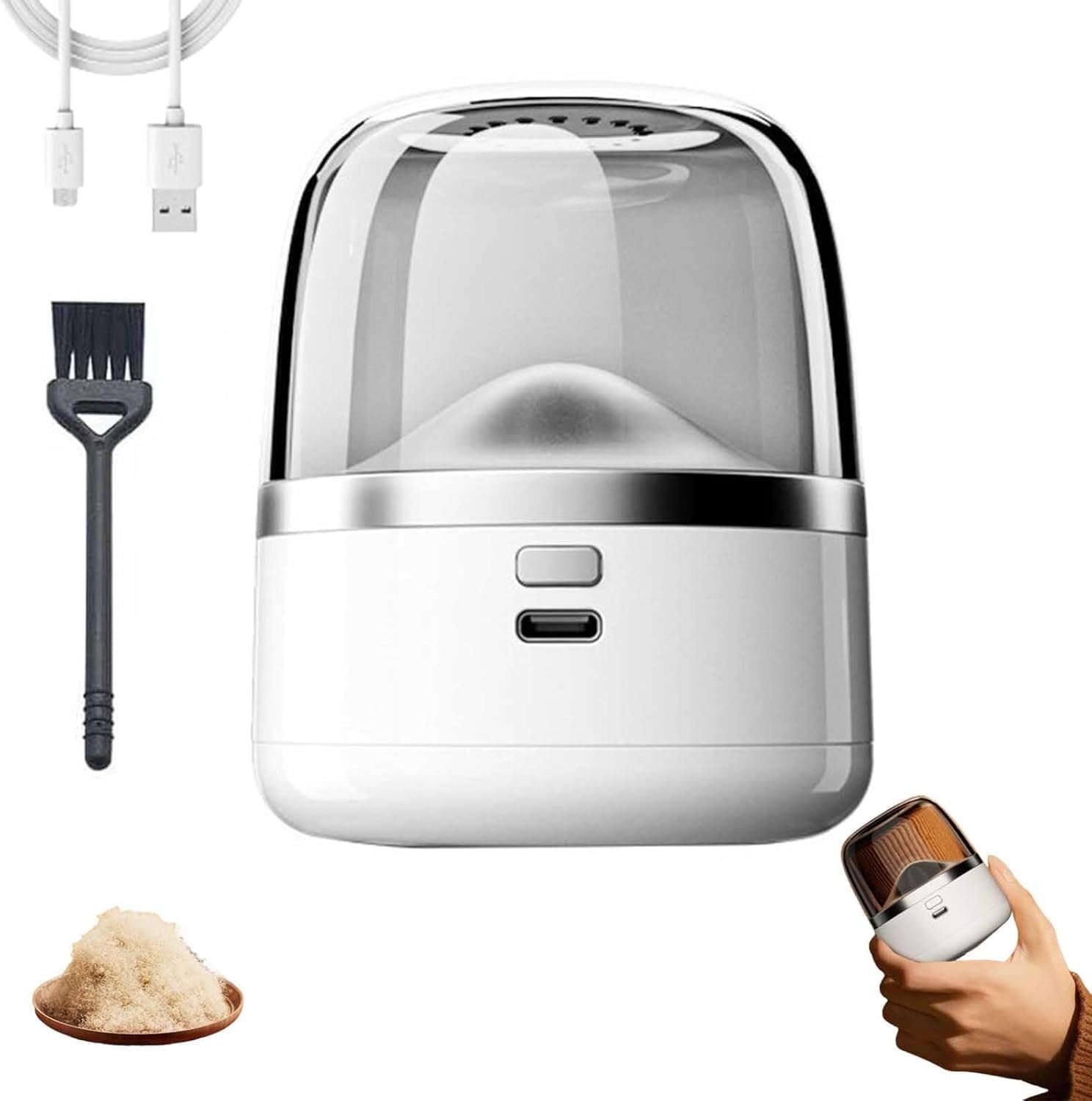 Portable Rechargeable Fabric Shaver, 2026 New Upgrade Quiet High-Power ...