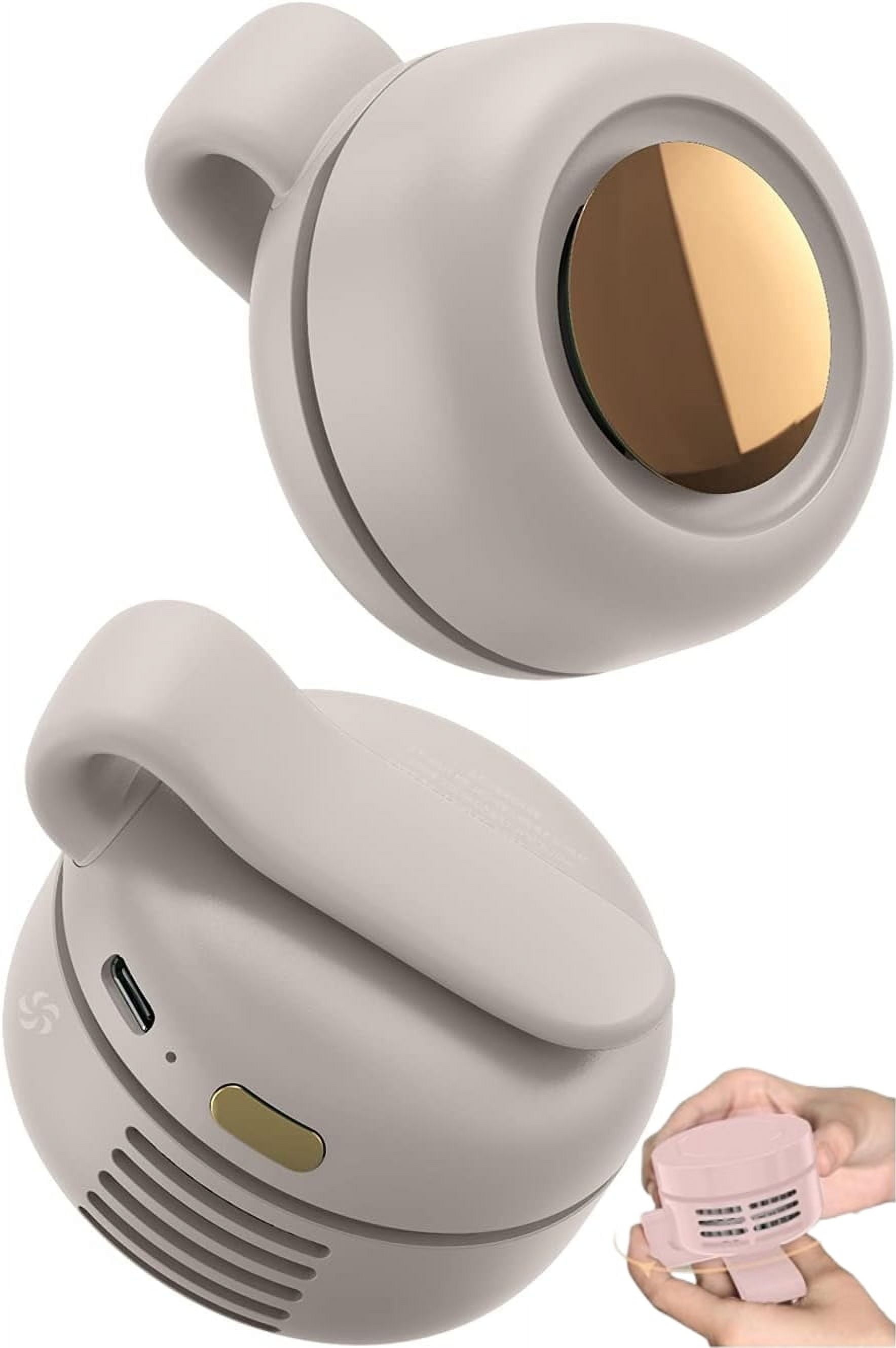 Portable Rechargeable Fan, Mini Whirlwind Fan for Waist Clip Fan, 3 ...