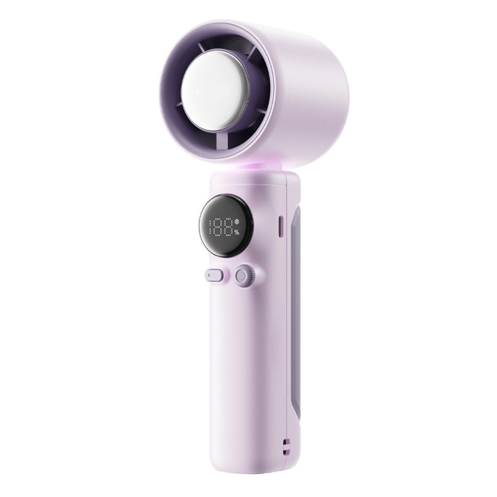 Portable Rechargeable Handheld Fan Small Quiet Personal Cooler Powered ...