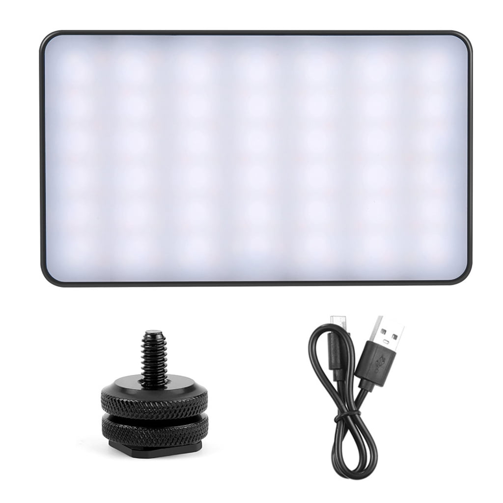 Portable Rechargeable LED Video Light For Camera Photography Live ...