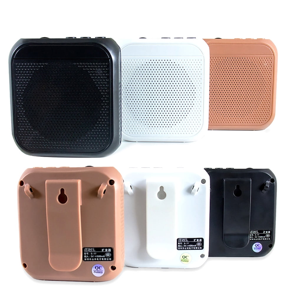 Portable Rechargeable Mini Voice Amplifier,Wired Microphone Audio ...