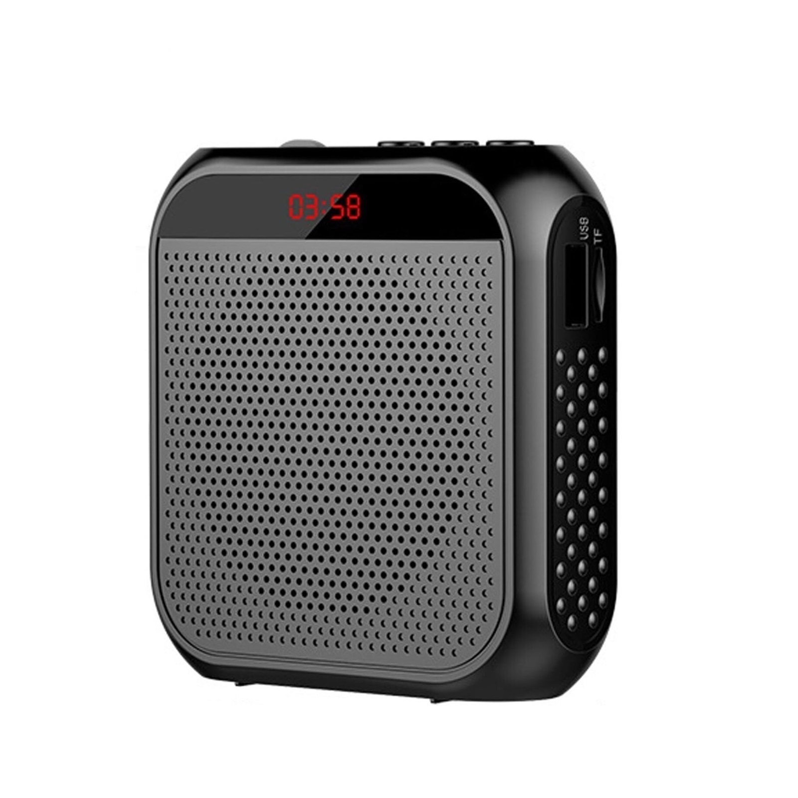 Portable Rechargeable Mini Voice Amplifier,with Headset Microphone ...