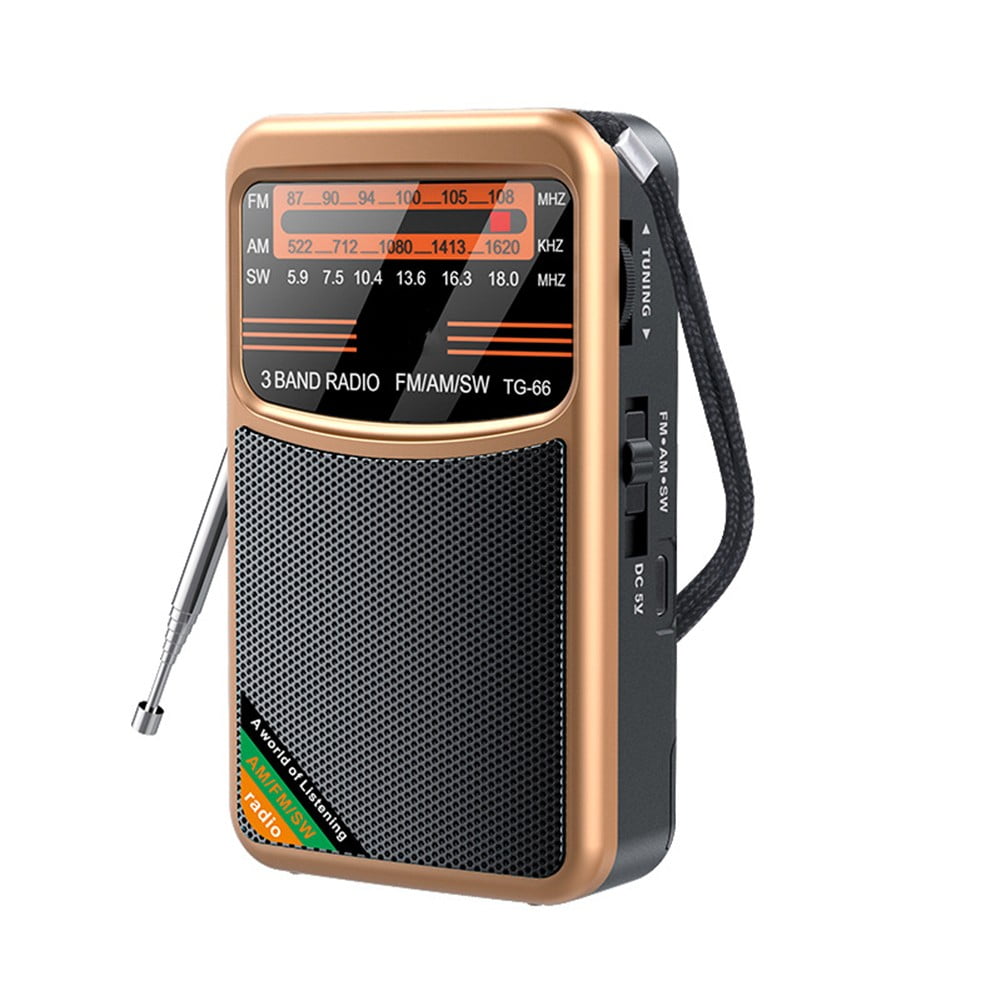 Portable Rechargeable Pocket Radio with Robust Sound and Superior ...