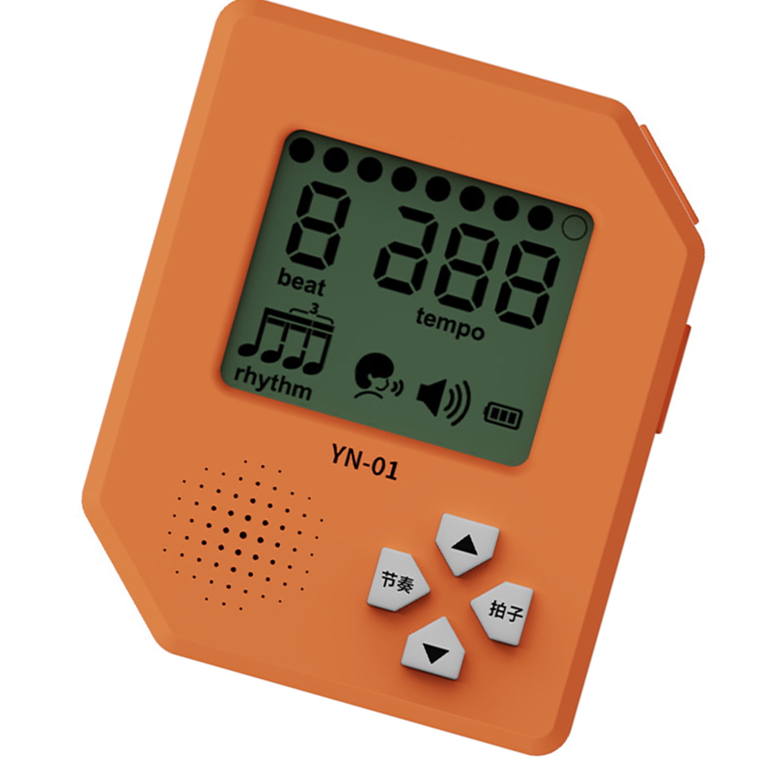 Portable Rechargeable Small Metronome Featuring LED Display and Plastic ...