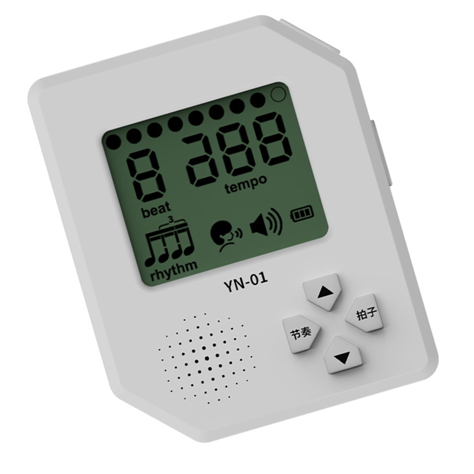 Portable Rechargeable Small Metronome Featuring LED Display and Plastic ...