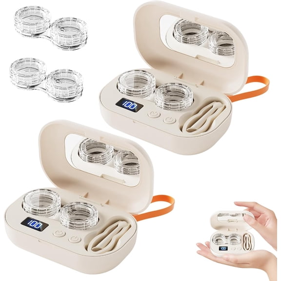 Ultrasonic Contact Lens Cleaners