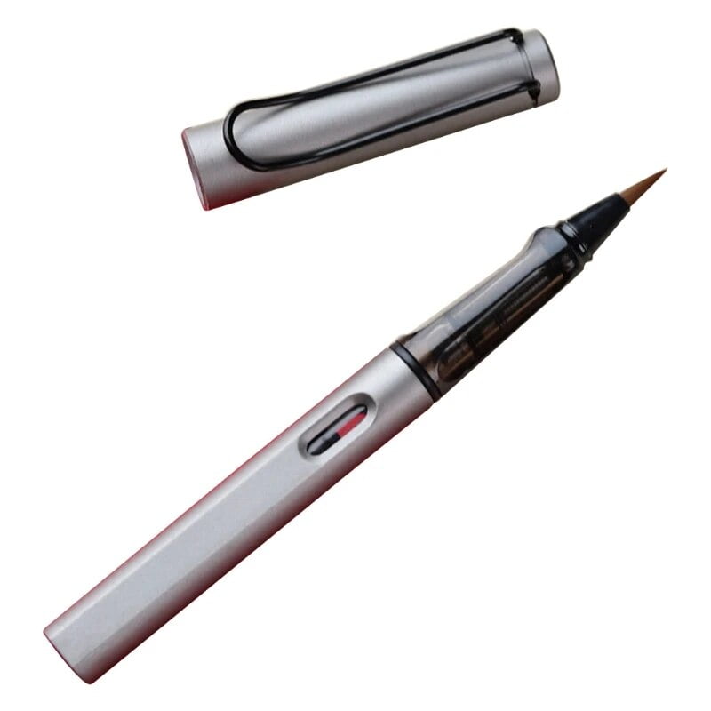 Portable Refillable Calligraphy Brush Pen Piston-Filled Fountain Pen ...
