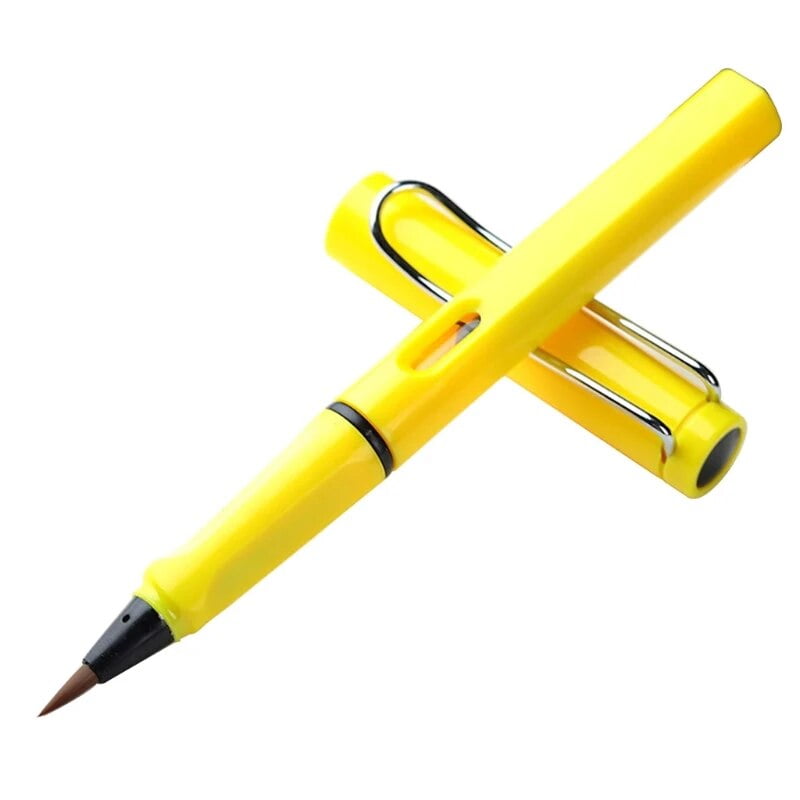 Portable Refillable Calligraphy Brush Pen Piston-Filled Fountain Pen ...