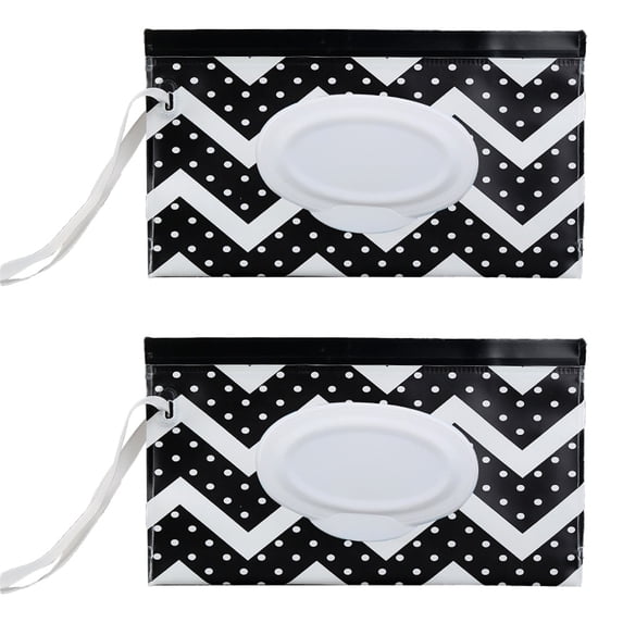 Portable Refillable Baby Wipes Holder, Reusable Traveling Dispenser ...