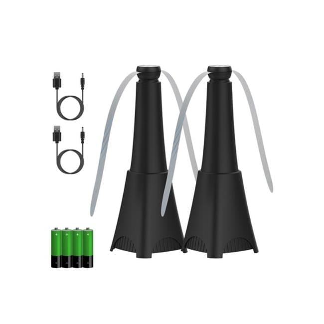 Portable Reflective Fly Repellent Fan Rechargeable Battery Powered ...