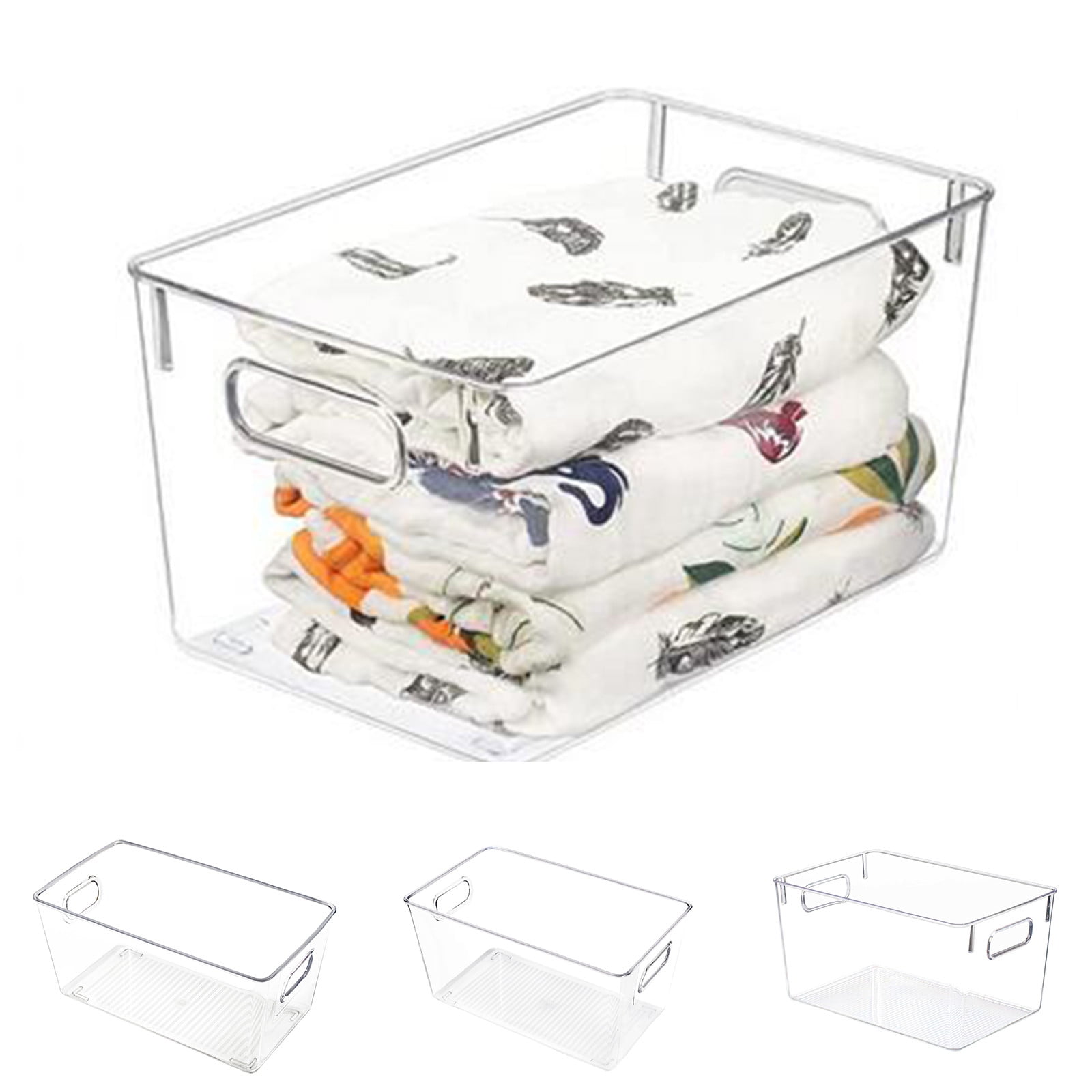 Portable Refrigerator Storage Box Can Be Superimposed Transparent Fruit ...