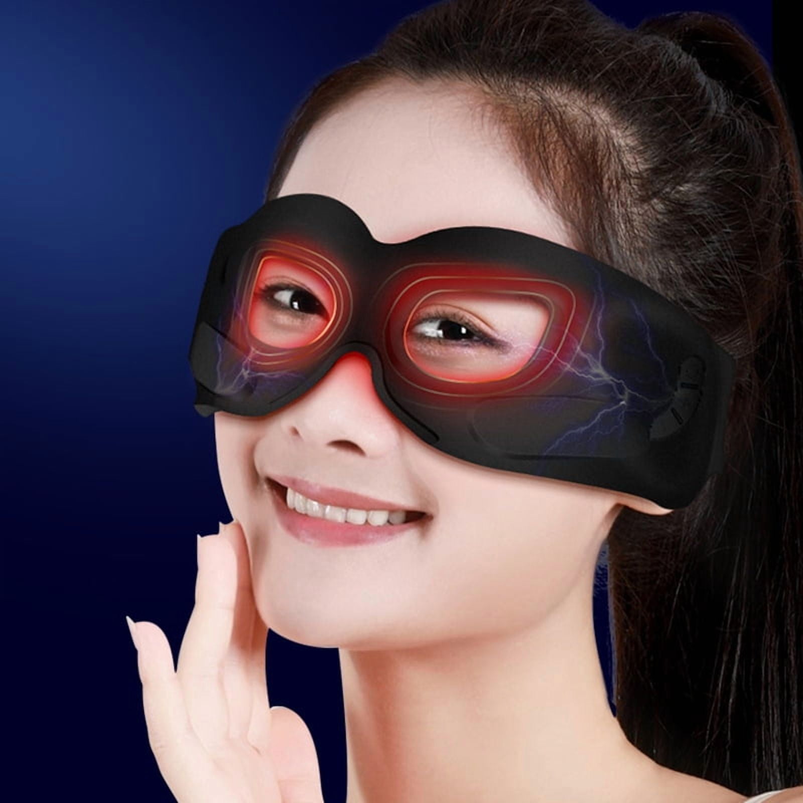 Portable Relaxation Eye Mask with Soothing Heat and Gentle Pulses, A ...