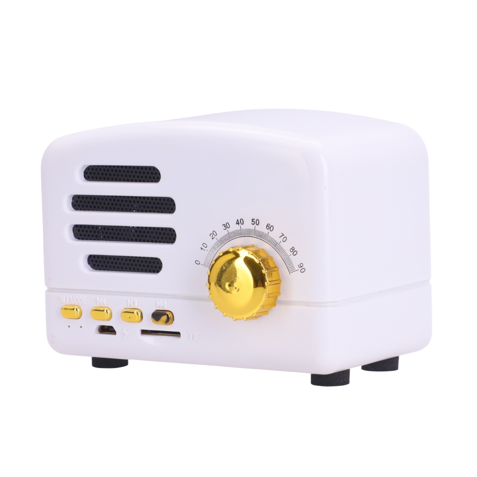 Portable Retro Radio Bluetooth-Compatible Speaker Supports Tf Card Fm ...