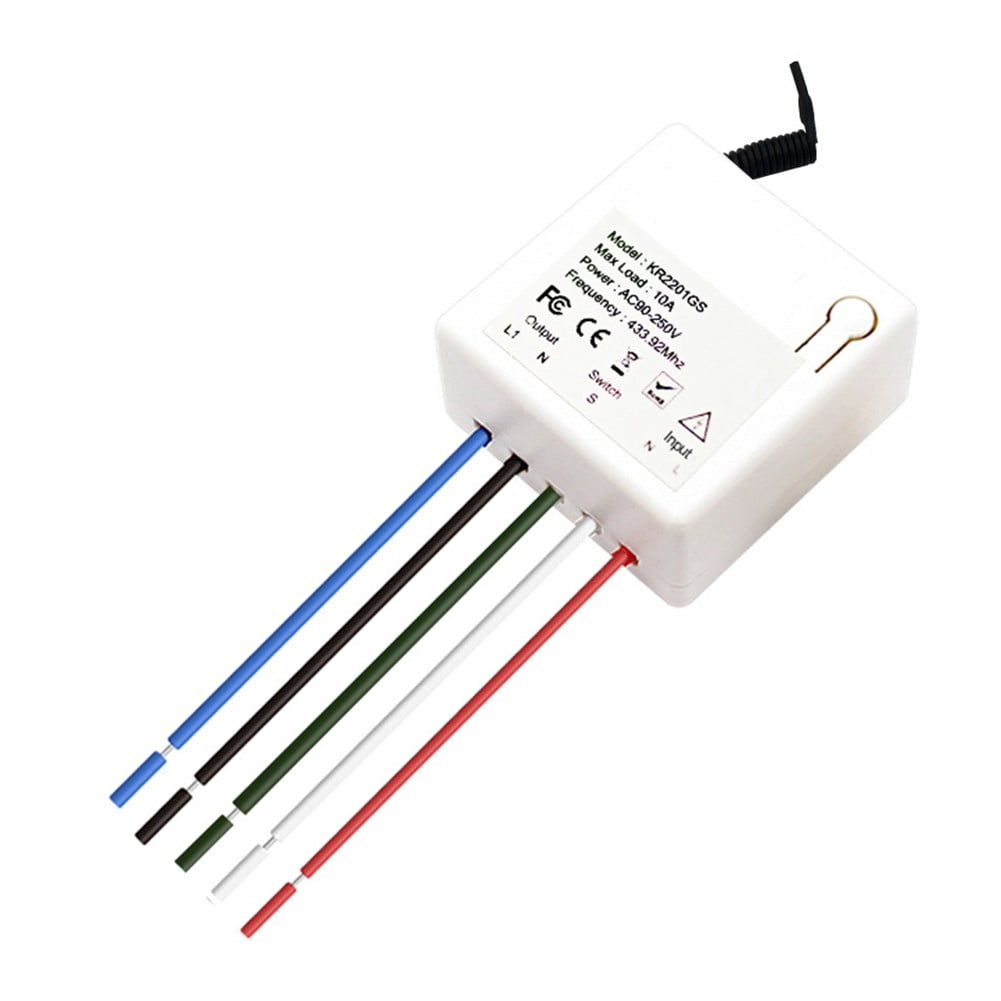 Portable Rf Wireless Light Smart Switch Power Relay 90-250V, 433Mhz ...