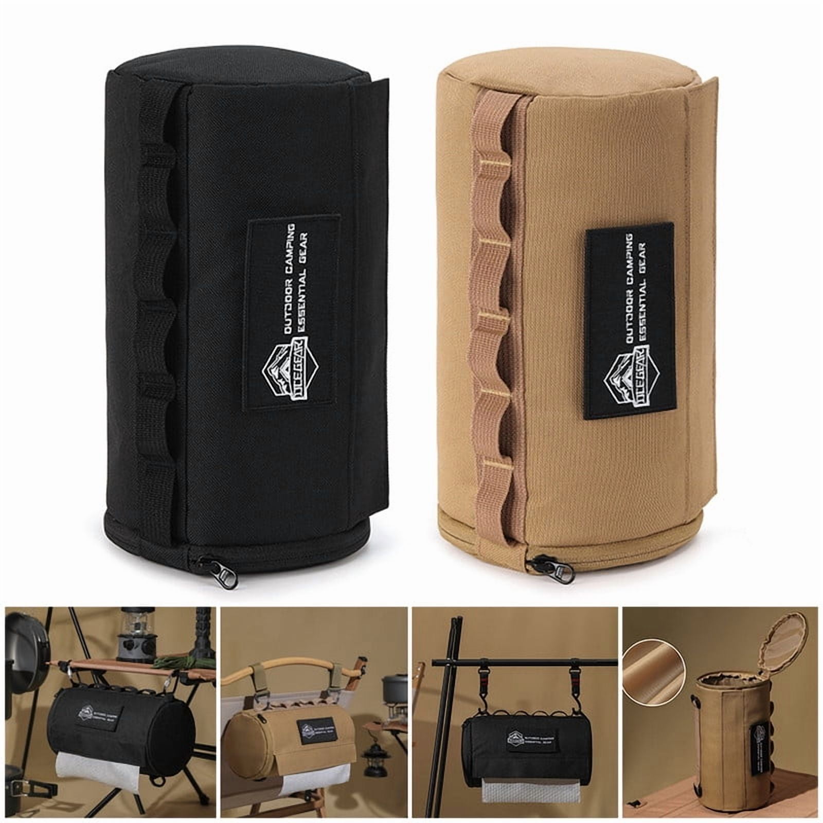 Portable Roll Paper Storage Holder, Outdoor Tissue Case, Waterproof ...