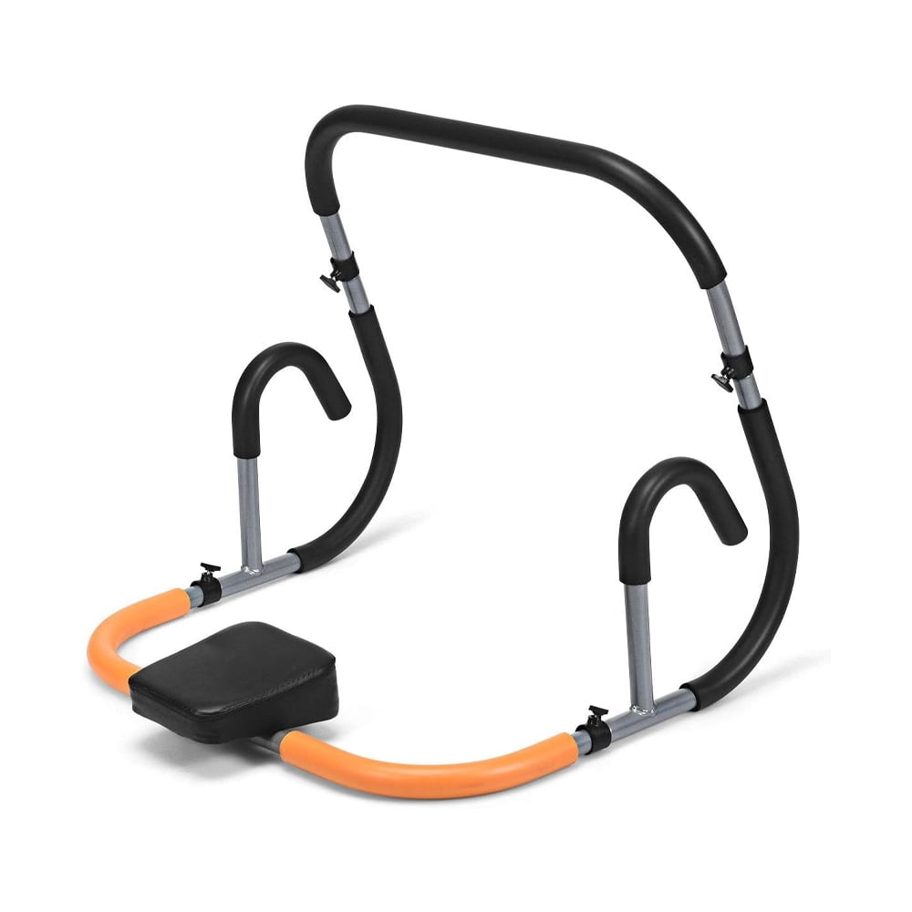 Portable Roller Crunch Trainer with Foam Padding and Thick Pillow for ...