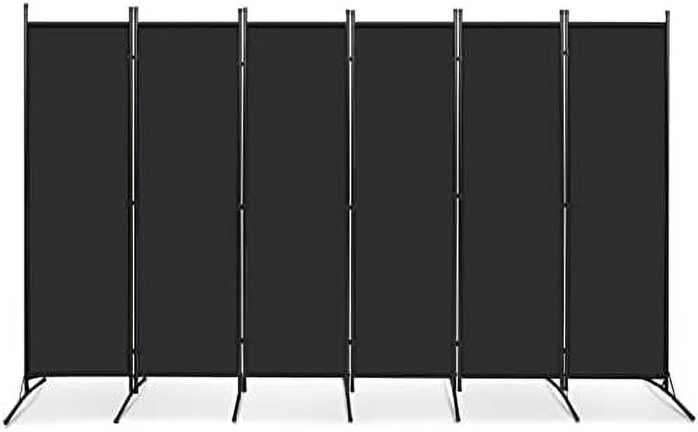 Portable Room Divider, 6 Panel Partition Dividers, Dividers & Folding ...