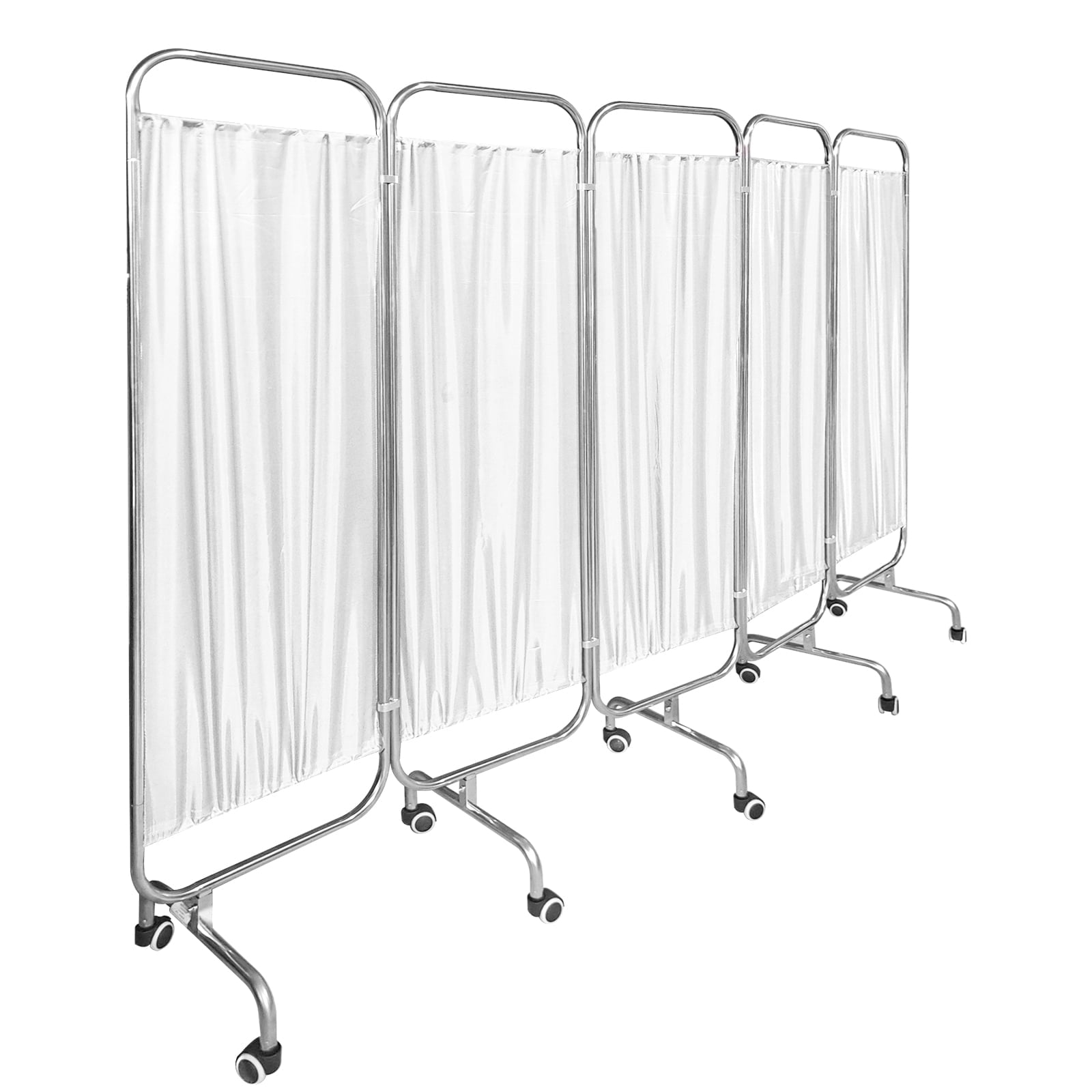 Portable Room Divider - Medical Privacy Screens on Wheels, Foldable ...
