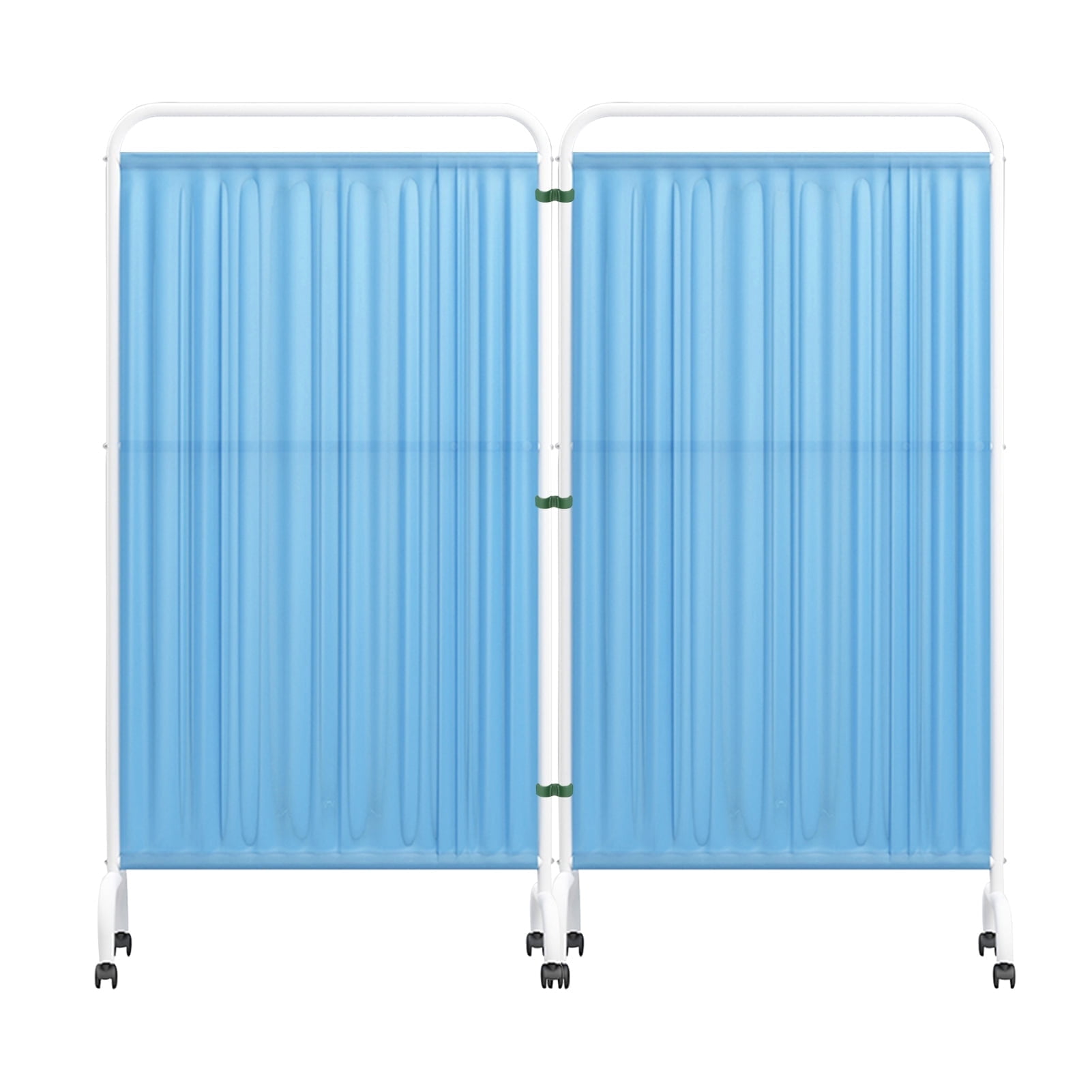 Portable Room Divider with Lockable Casters, Adjustable Panels for ...