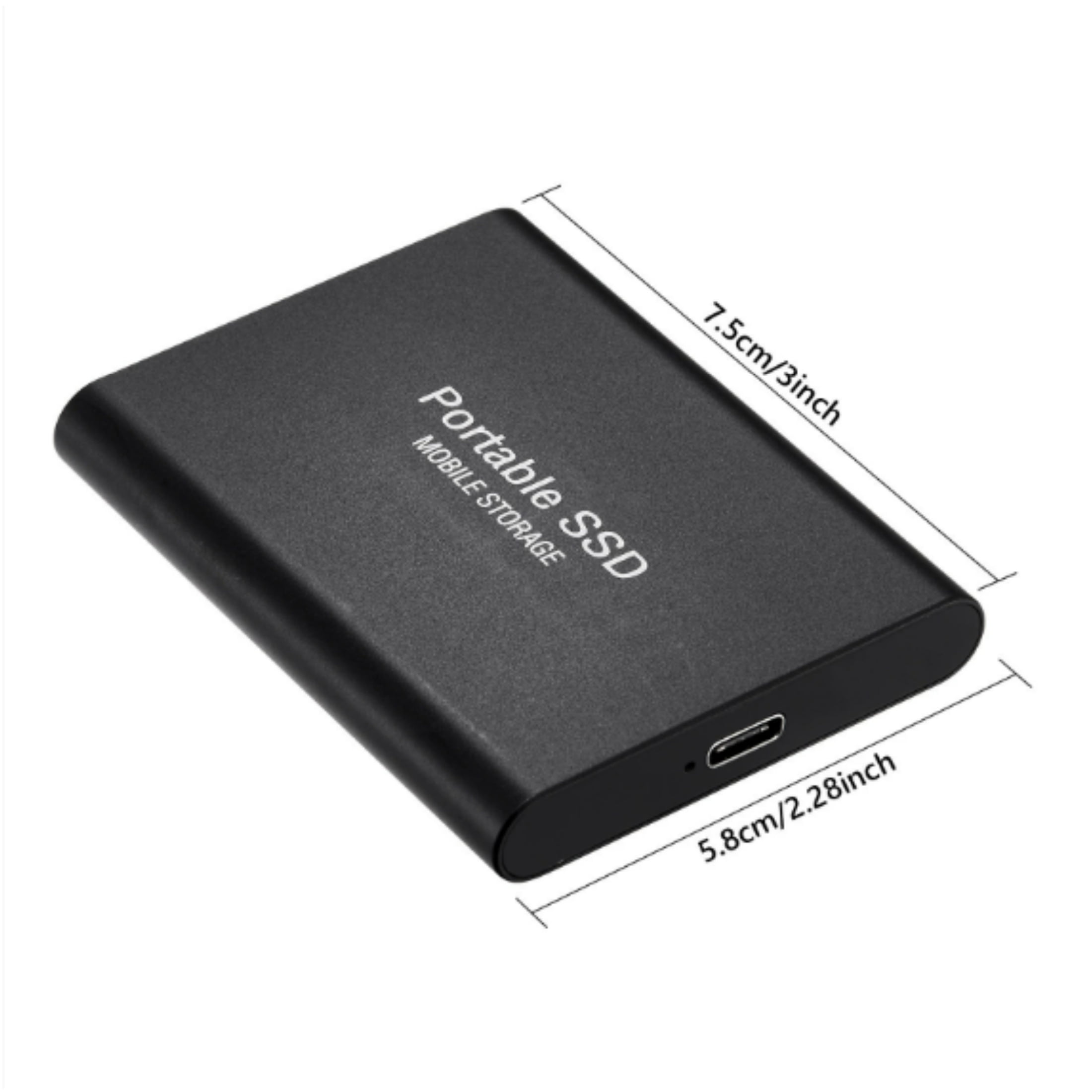 Portable SSD - Compact External Storage, Fast Transfer for Daily Files ...