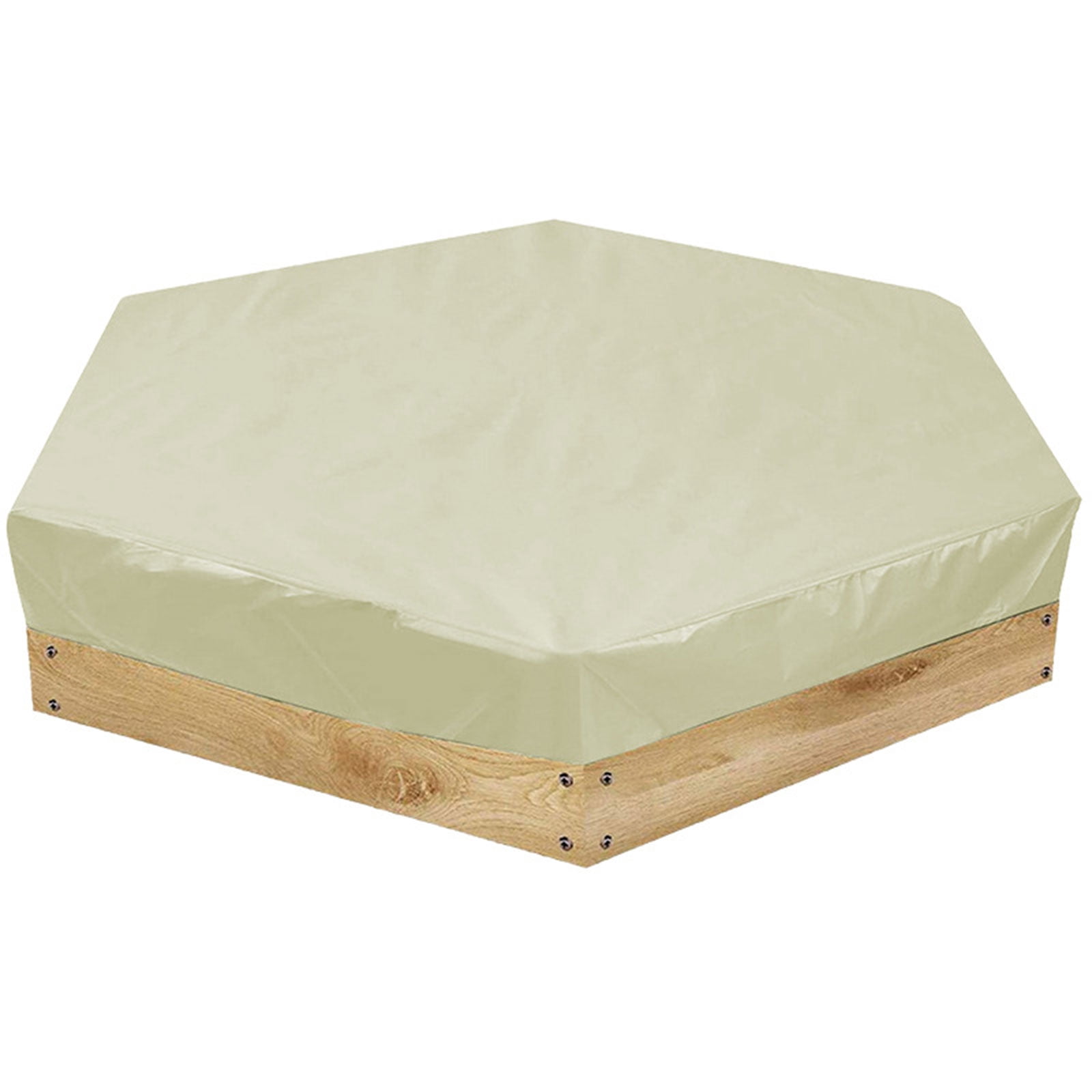 Portable Sandbox Cover for Baby Sand Toy Rainproof Hexagonal Sand Box ...