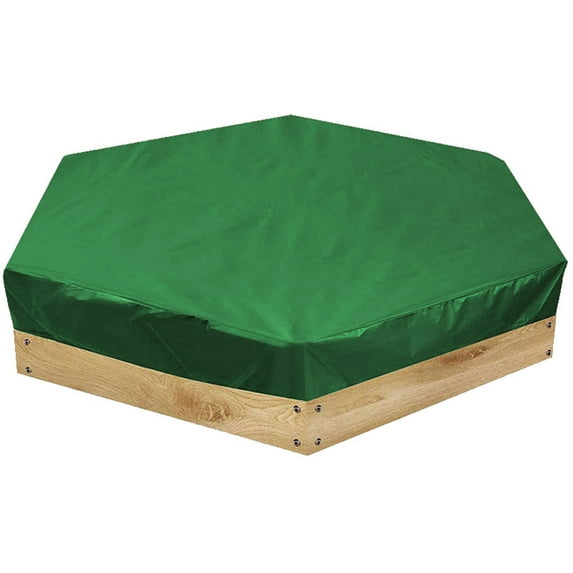 Portable Sandbox Cover for Baby Sand Toy Rainproof Hexagonal Sand Box ...