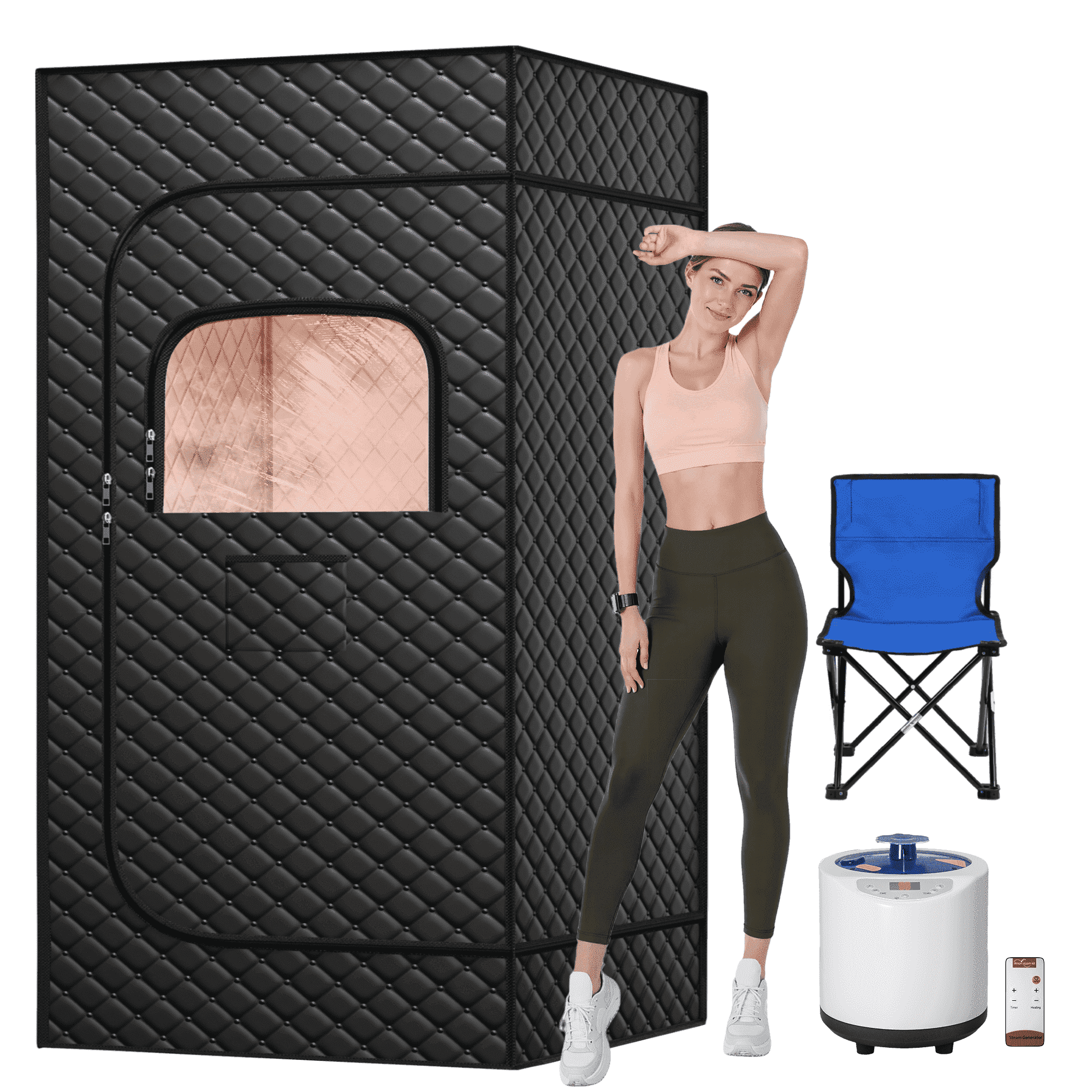 Portable Sauna Box Designed for Home Use, Sauna with 5 Min Fast Heating ...