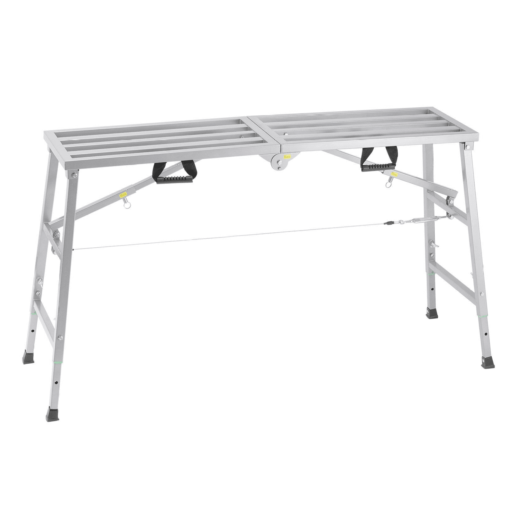 Portable Scaffolding Platform 800lb Capacity - Adjustable Work Platform ...