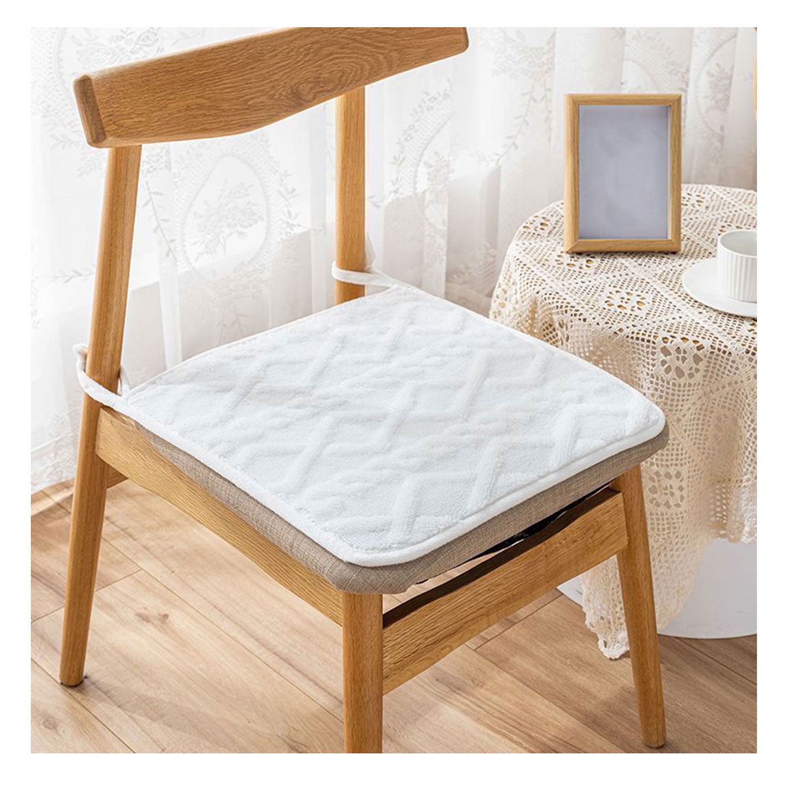 Portable Seat Cushion, Chair Cushions, Soft Plush Cushion, for Living ...