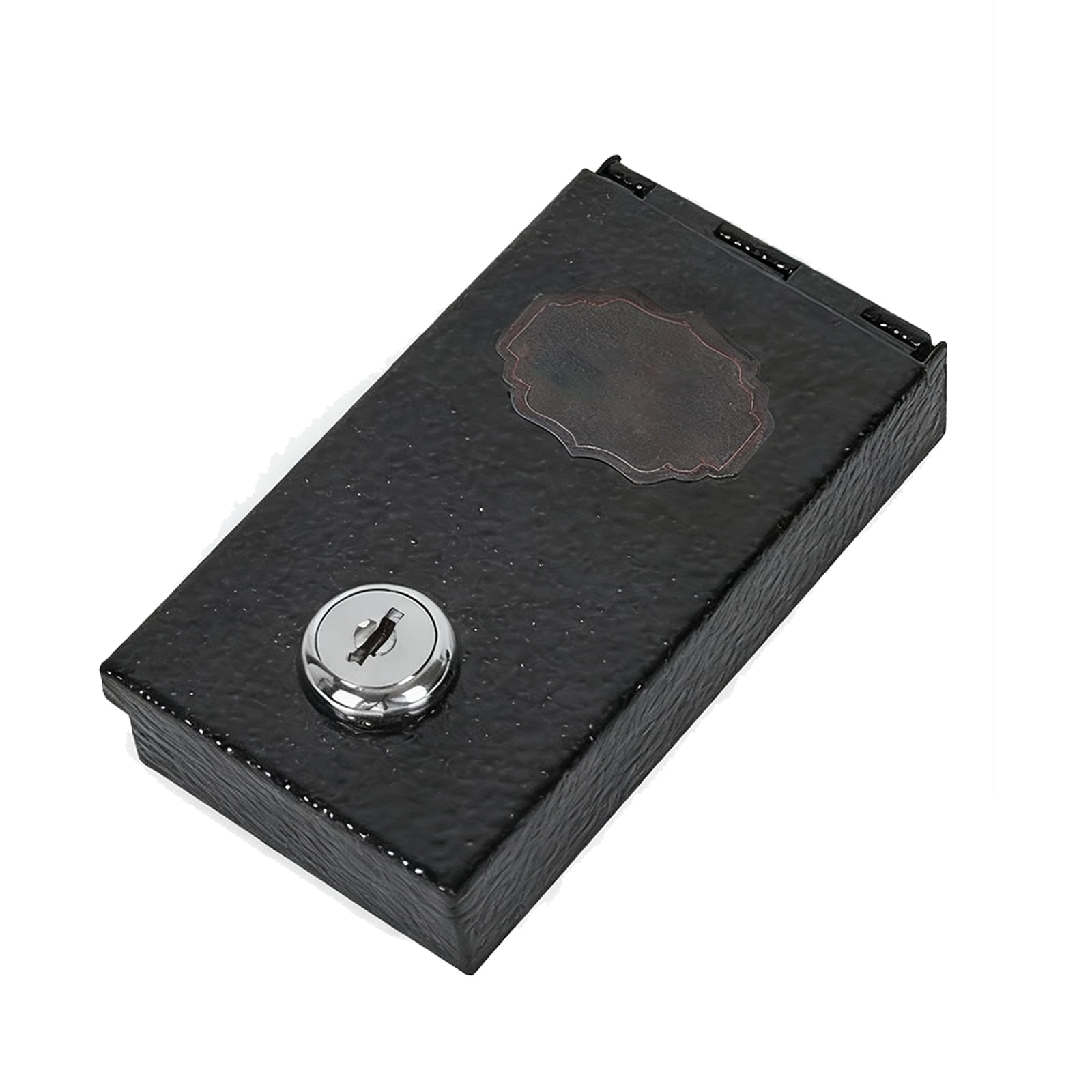 Portable Security Box for Valuables Metal Construction Pocket Sized ...