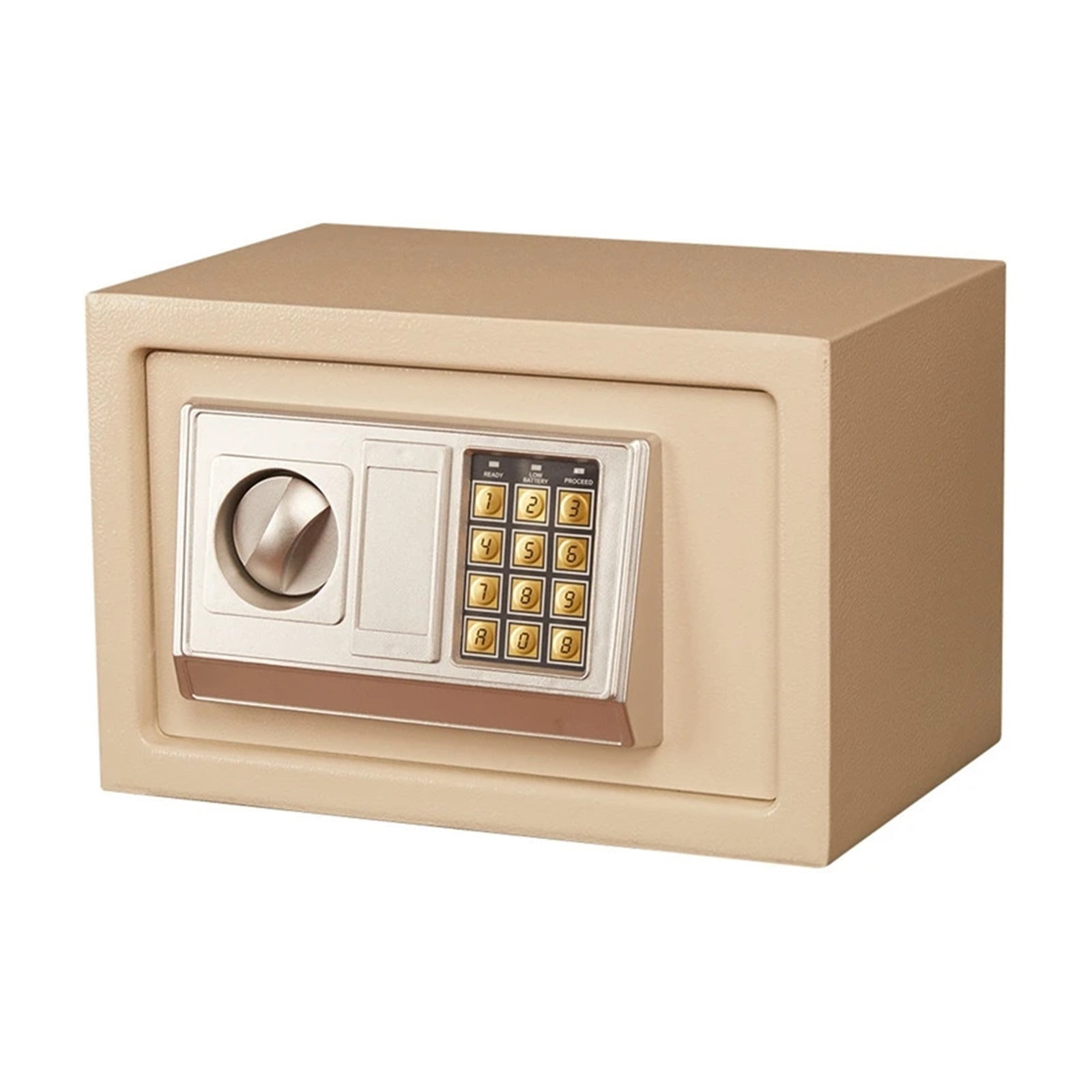 Portable Security Chest, Digital Password Mini Safety Box Drop Cash ...