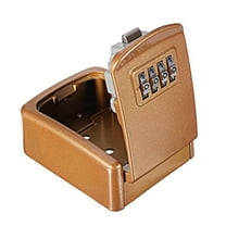 Iron Lock Wall Mounted Small Key Box - 4 Digit Combination Code ...